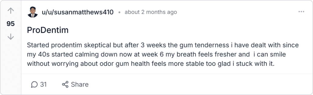ProDentim Scam or Legit 2026 : 8 Real User Reviews